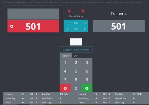 Dart-Programme / Dart-Zähler Übersicht - App & PC kostenlos